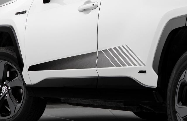 2022-2025 Toyota Genuine Toyota Rav4 Exterior Graphics, Lower Body ...