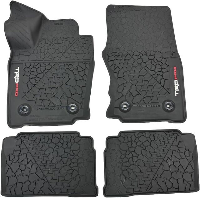 PT206-35244-20 - Genuine Toyota 2024 + Tacoma TRD PRO All Weather Floor ...