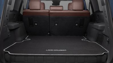 PT926-60240-20 - Genuine Toyota 2024 + Land Cruiser Black Carpet Cargo ...