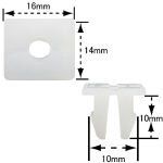 2012-2025 Toyota Rocker Molding Grommet 90189-06237 | Elmhurst Toyota Parts