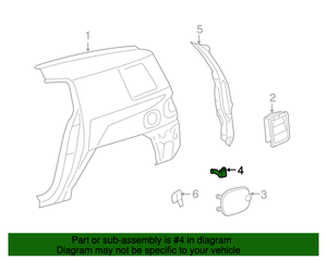 77366-35030 - Genuine Toyota Tacoma 4Runner Tundra Sequoia Gas/Fuel ...