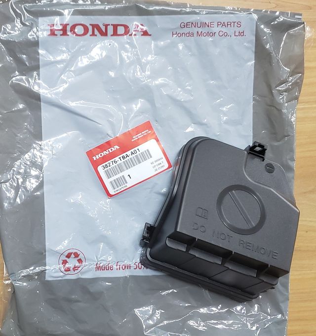 16-21 Honda Civic Box Upper Square Cover 38276-TBA-A01 | Honda Parts Hub