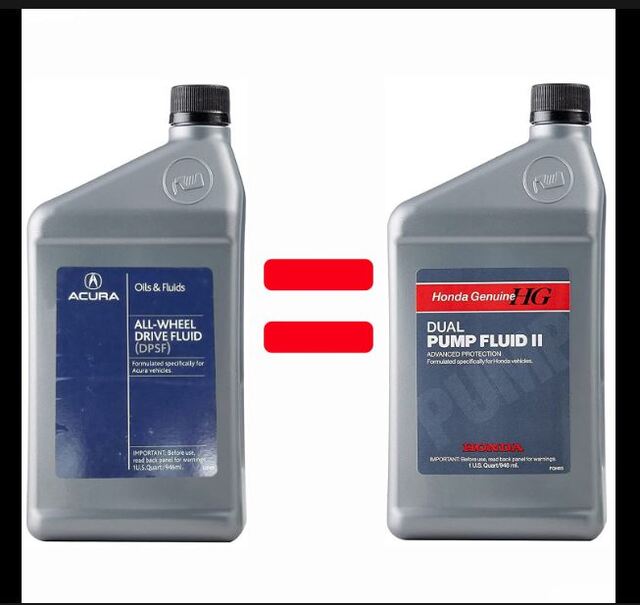 GENUINE HONDA DUAL PUMP FLUID II 08200-9007 PACK OF 2 US qt. 08200-9007 ...