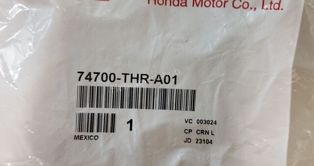 2018-2024 Honda Odyssey 2018-26 Honda Odyssey Fuel lid Actuator 74700 ...