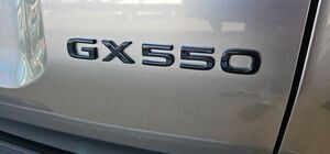 PT948-60240-02 - Gloss Black Lexus Gx 550 Black Out Emblem Overlay ...