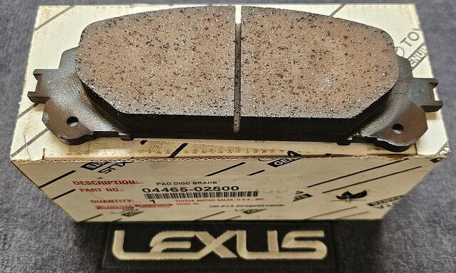 04465-02500 - 2020-2024 Lexus - Disc Brake Pad Set Front | My L Parts