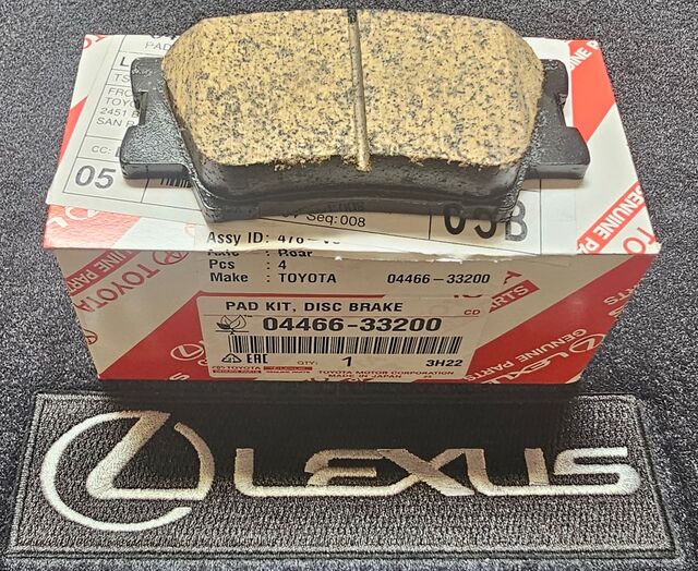 04466-33200 - Brake Pads - 2013-2018 Lexus | My L Parts