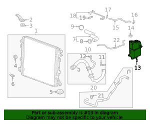 85639732 - Radiator Surge Tank 2020-2025 GM | Chevrolet Parts Direct