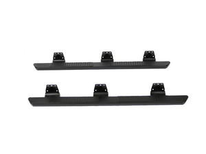 RAM 1500 DT Quad Cab Matte Black Painted Running Boards (2019-2026 ...