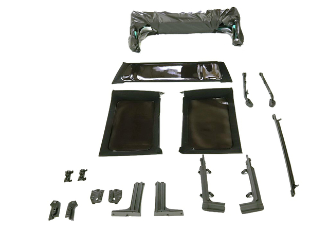 Mopar OEM 82215147AB Soft Top Kit Twill Tinted Windows 2 Door Jeep ...