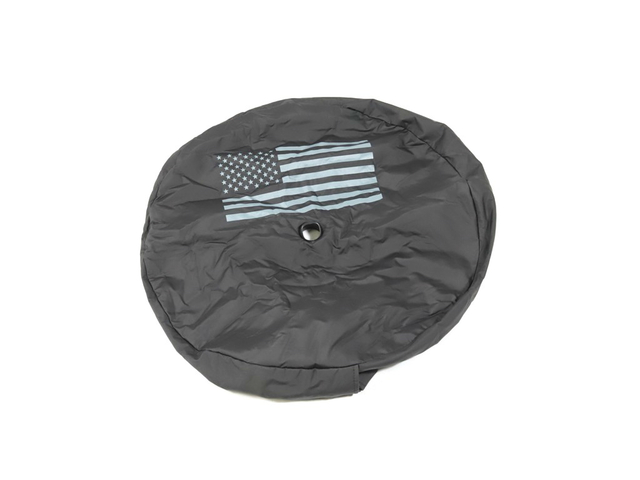 Jeep Wrangler JL Spare Tire Cover w/ American Flag Design - Genuine ...