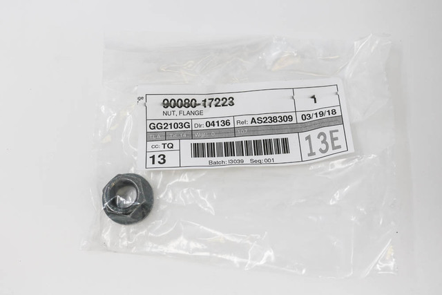 90080-17223 - Lower Control Arm Retainer Nut Longo Toyota Parts