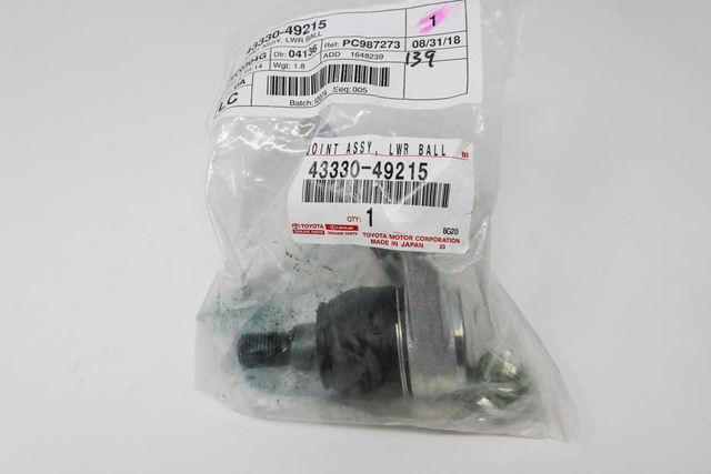 43330-49215 - Suspension Ball Joint (Left, Right, Front, Lower) 2006 ...