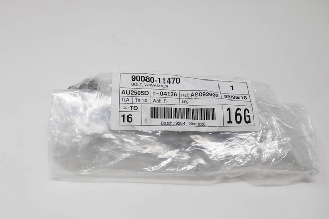 90080-11470 - Engine Cradle Bolt 2004-2025 Toyota | Longo Toyota Parts