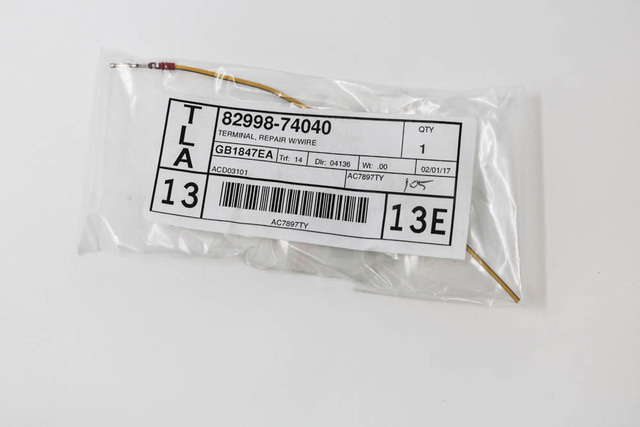82998-74040 - Terminal, Repair With Wire | Longo Toyota Parts