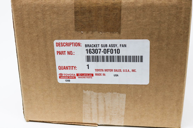 16307-0F010 - Bracket Sub-Assembly, Fan 1998-2009 Toyota | Longo Toyota ...