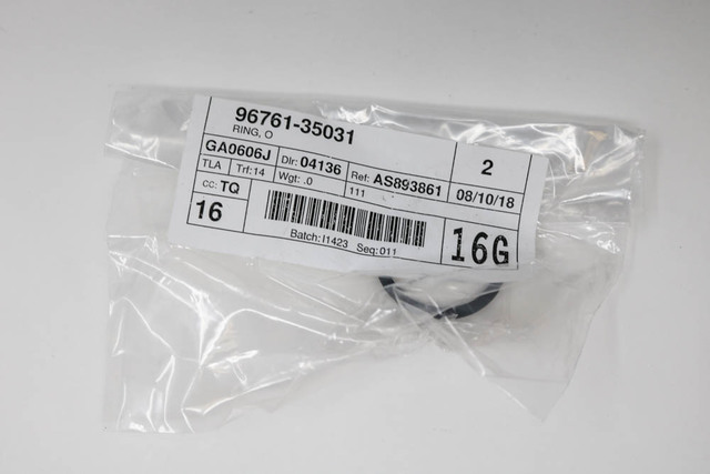 96761-35031 - Engine Coolant Pipe O-Ring Longo Toyota Parts