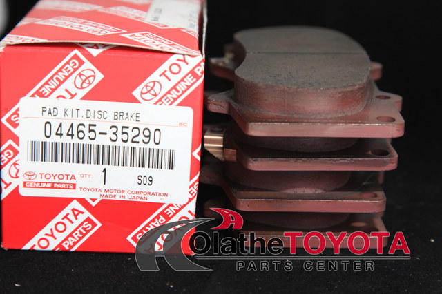 2003-2014 Toyota Brake Pads Front 04465-35290 | Toyota Parts Center
