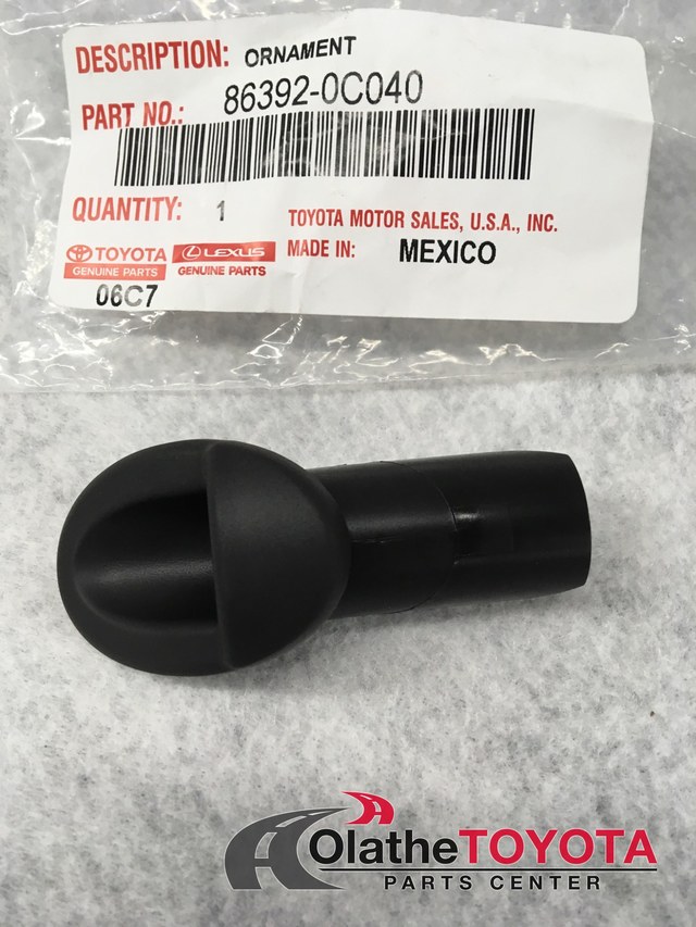 2007-2013 Toyota Tundra Radio Antenna Bezel 863920c040 | Toyota Parts ...