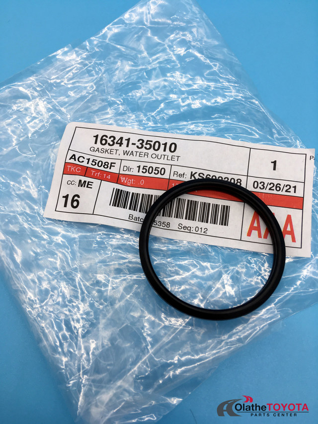 1985-1995 Toyota Engine Coolant Thermostat Gasket 16341-35010 | Toyota ...