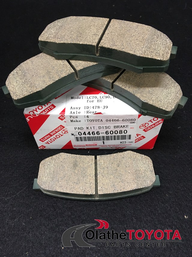 2001-2007 Toyota Sequoia Brake Pads Rear 04466-60080 | Toyota Parts Center