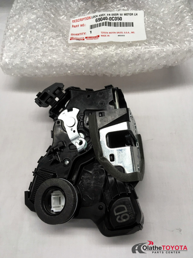 2006-2022 Toyota Lock Assembly 69040-0C050 | Toyota Parts Center