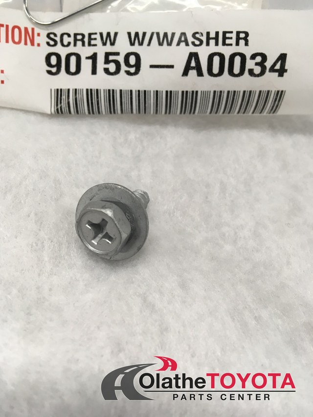 2000-2025 Toyota Side Support Retainer Screw 90159a0034 | Toyota Parts ...