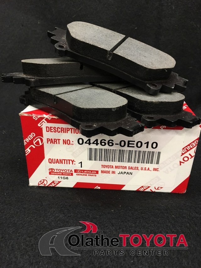 2011-2020 Toyota Brake Pads Rear 04466-0E010 | Toyota Parts Center